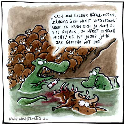 Lustiges Tier Beim Z hneputzen