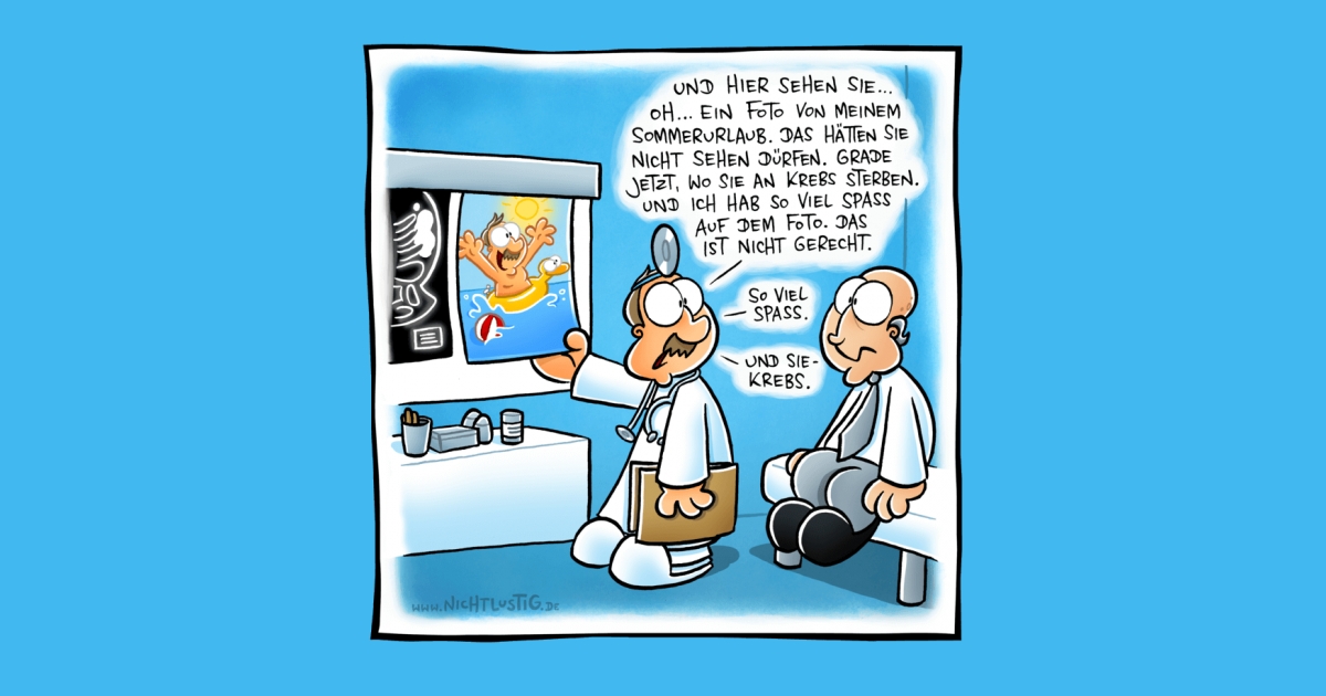 NICHTLUSTIG-Cartoon: SPASS